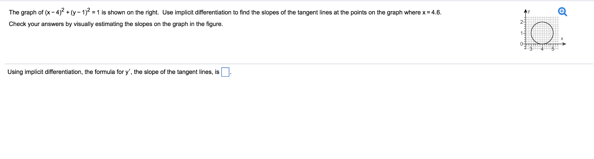 Solved The Graph Of x 4 2 y 1 2 1 Is Shown On Chegg