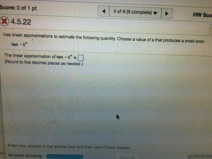 Solved Use Linear Approximations To Estimate The Following