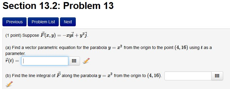 Solved Suppose F vector (x, y) = -xyi vector + y^2 j vector. | Chegg.com