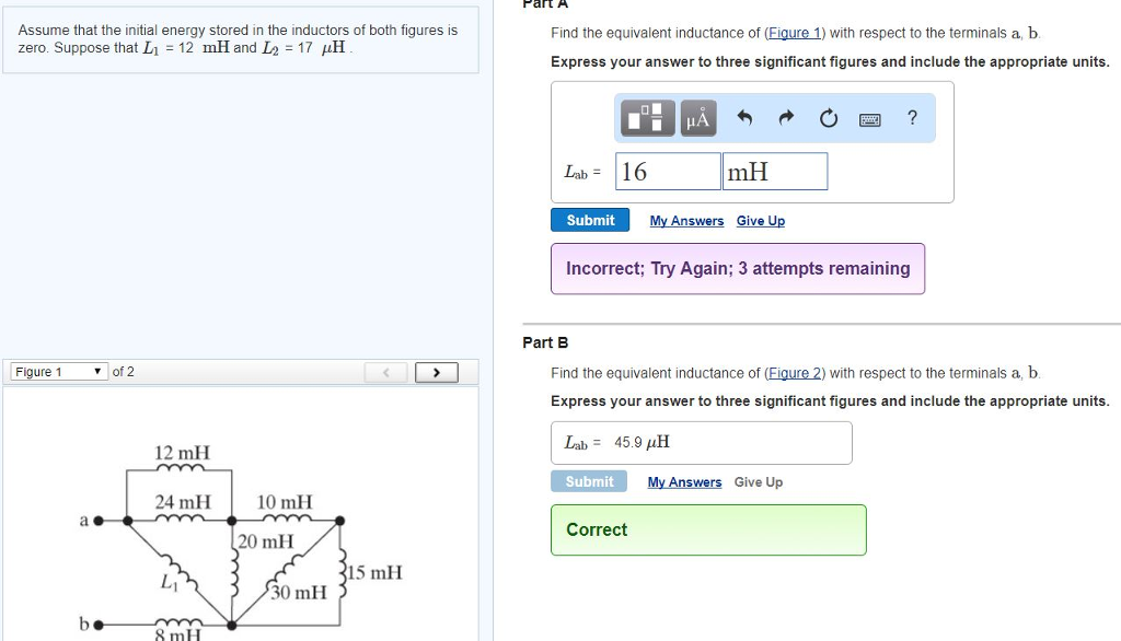 Solved Assume that the initial energy stored in the | Chegg.com