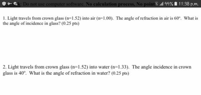 Solved Do not use computer software. No calculation process, | Chegg.com