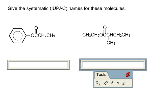 Solved Give the systematic (IUPAC) names for these | Chegg.com