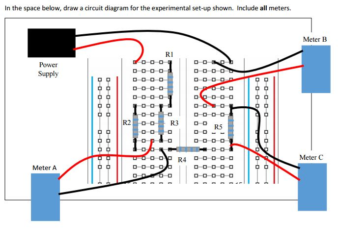 Solved In the space below, draw a circuit diagram for the | Chegg.com
