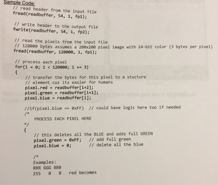 Solved In C language:This question has some of the sample | Chegg.com