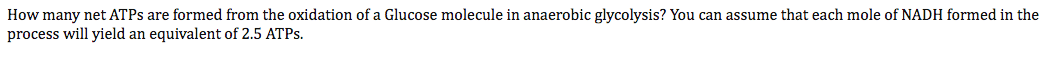 Solved How many net ATPs are formed from the oxidation of a | Chegg.com