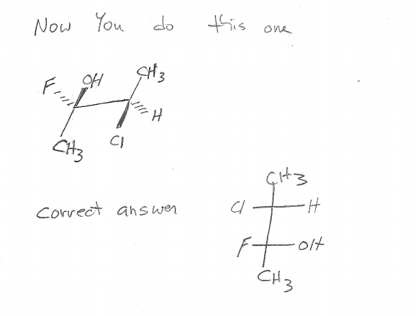 Solved Fischer Projection question? In the *first* | Chegg.com