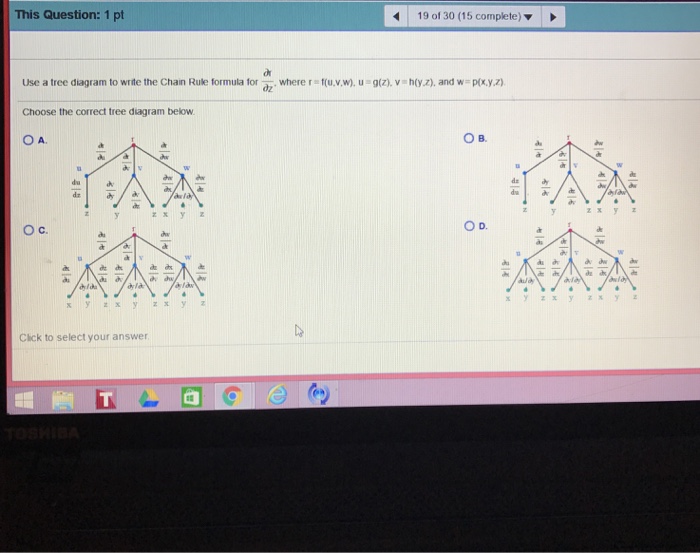 Solved Use a tree diagram to write the Chain Rule formula | Chegg.com