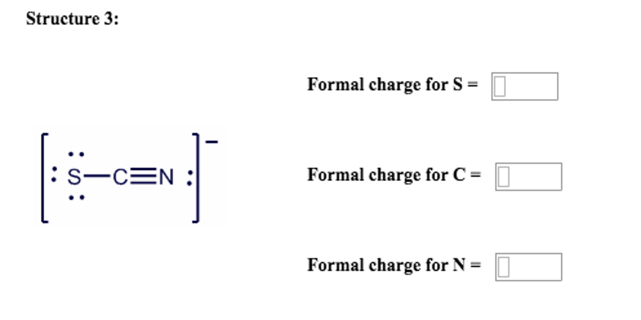 Evaluating Resonance Forms Where To Put Negative Charges