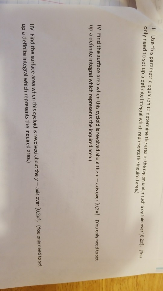 Solved 3. Cycloid: Let P be a fixed point on a circle. If | Chegg.com