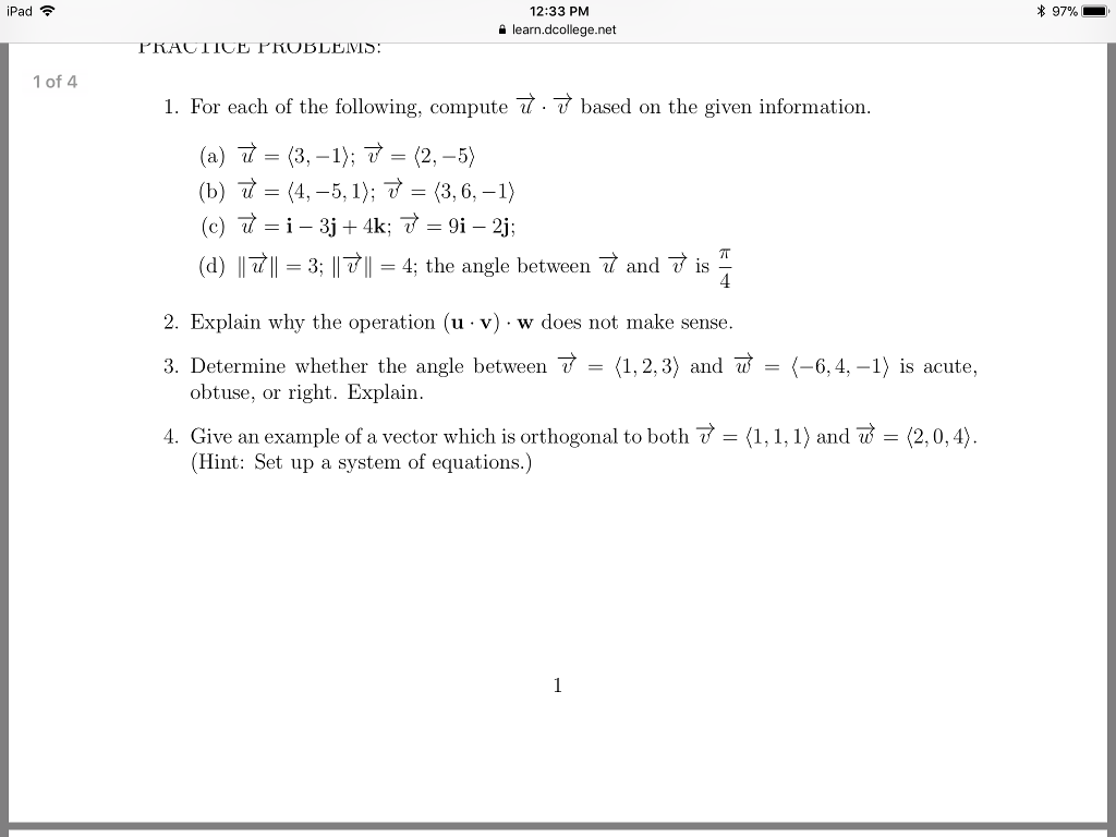 Solved iPad令 * 74% 7:05 PM math.drexel.edu 2 of 6 5. | Chegg.com
