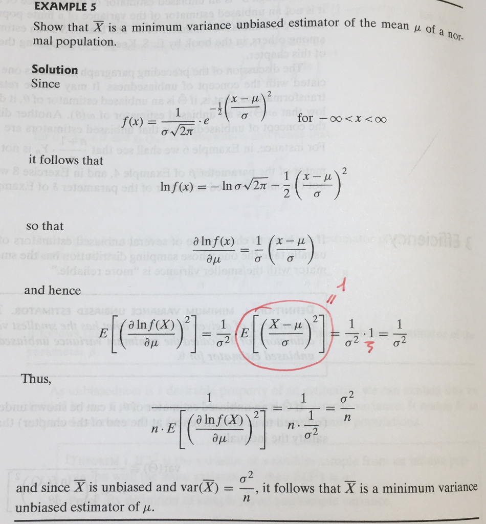 Solved Show that X is a minimum variance unbiased estimator | Chegg.com Solved Show that X is a minimum variance unbiased estimator | Chegg.com