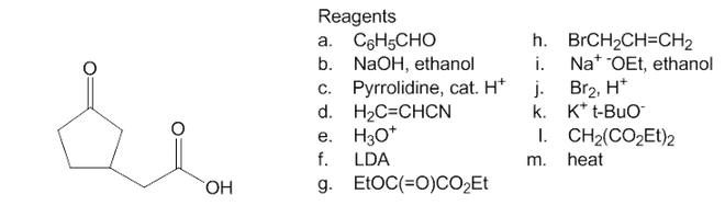 Solved Select reagents from the table to synthesize this | Chegg.com Solved Select reagents from the table to synthesize this | Chegg.com