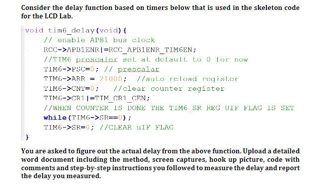 Im Looking For Help Measuring The Delay Function