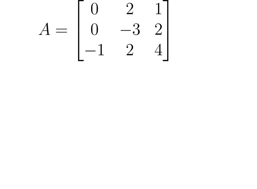Solved in this 3th order matrix, compute determinant, all | Chegg.com