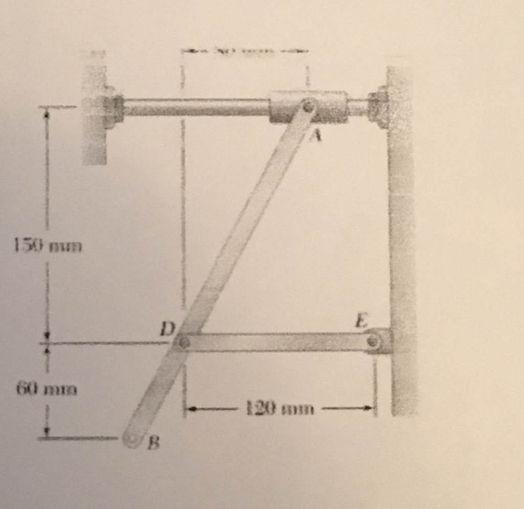 Solved Knowing that at the instant shown the angular | Chegg.com