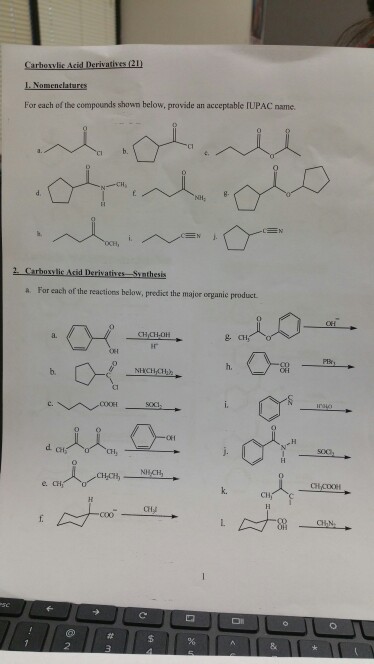 Solved Give the proper IUPAC names for each of the following | Chegg.com