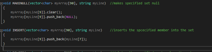 Solved void MAKENULL(vector myArray[90], string | Chegg.com