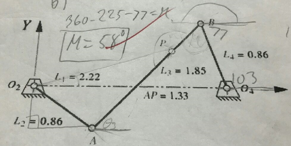 Solved For the two (1 and 2) Mechanisms shown below solve | Chegg.com