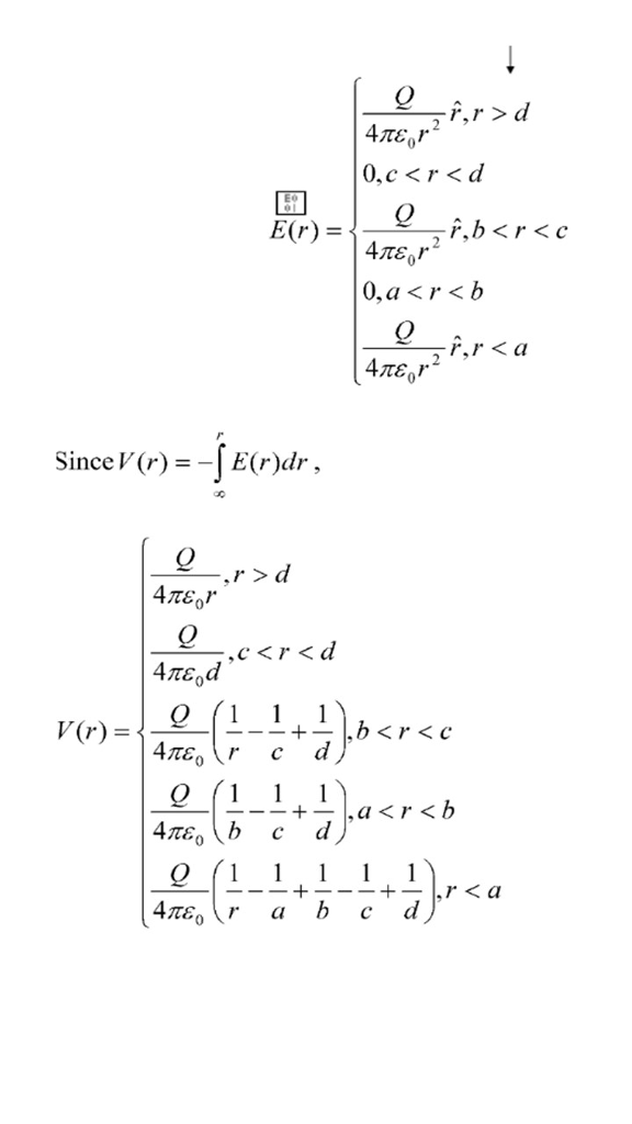Solved Consider two nested, spherical conducting shells. The | Chegg.com