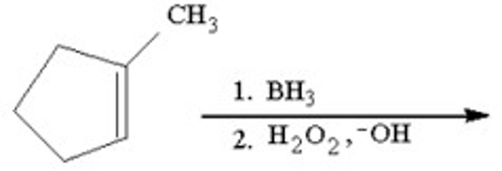 Solved CH 3 1. BH3 2. H2O2, OH | Chegg.com