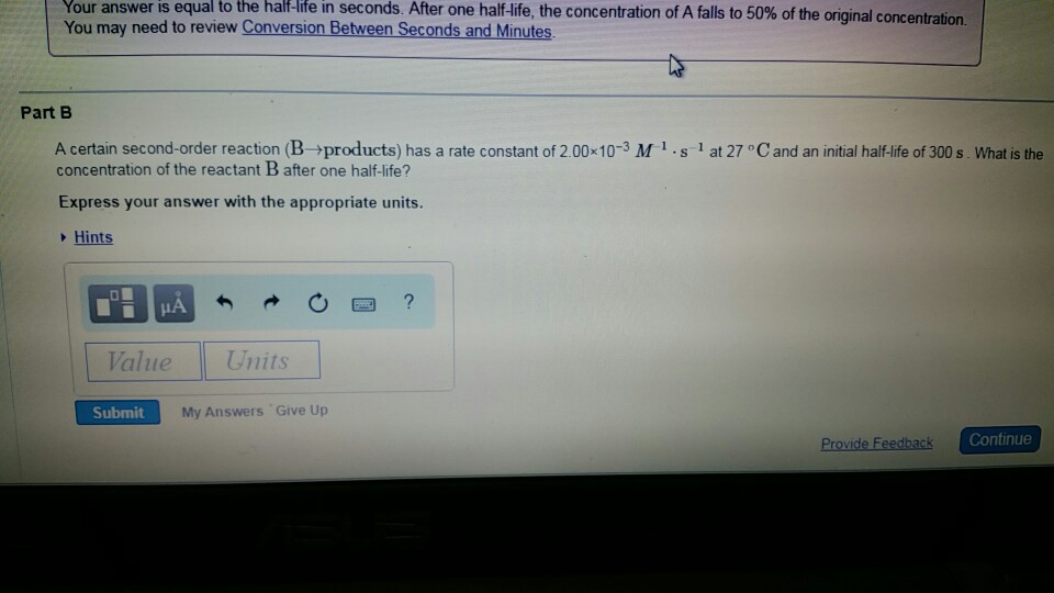 Solved A Certain First Order Reaction Has A Rate Constant Of