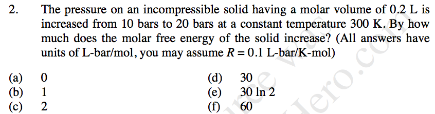 Solved 2. The pressure on an incompressible solid having a | Chegg.com