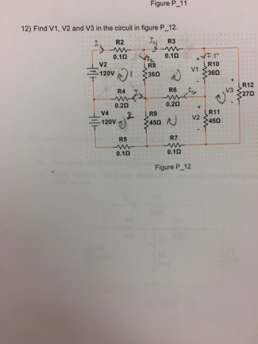 Solved Figure P 11 12 Find V1 V2 And V3 In The Circuit In Chegg
