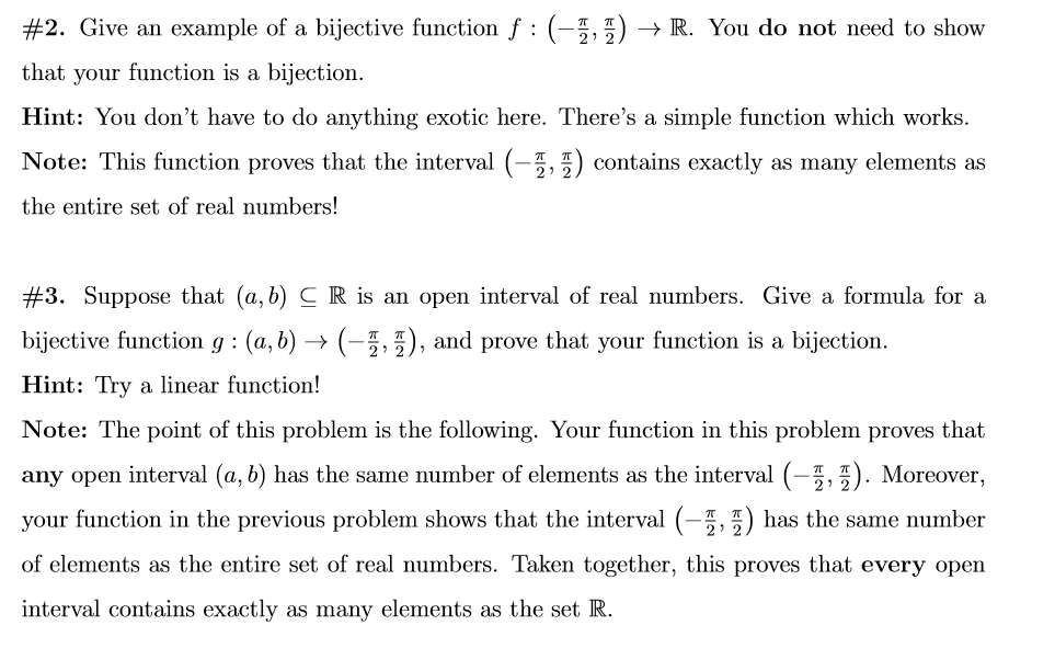 Solved Give an example of a objective function f: (-pi/2, | Chegg.com