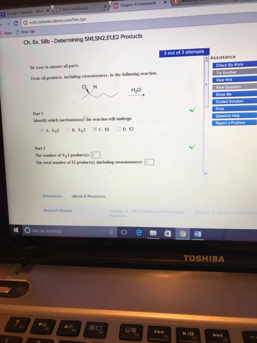 Solved Be sure to answer all parts. Draw all products, | Chegg.com