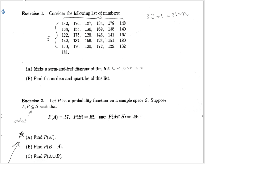 Solved Consider the following list of numbers: 142, 176, | Chegg.com