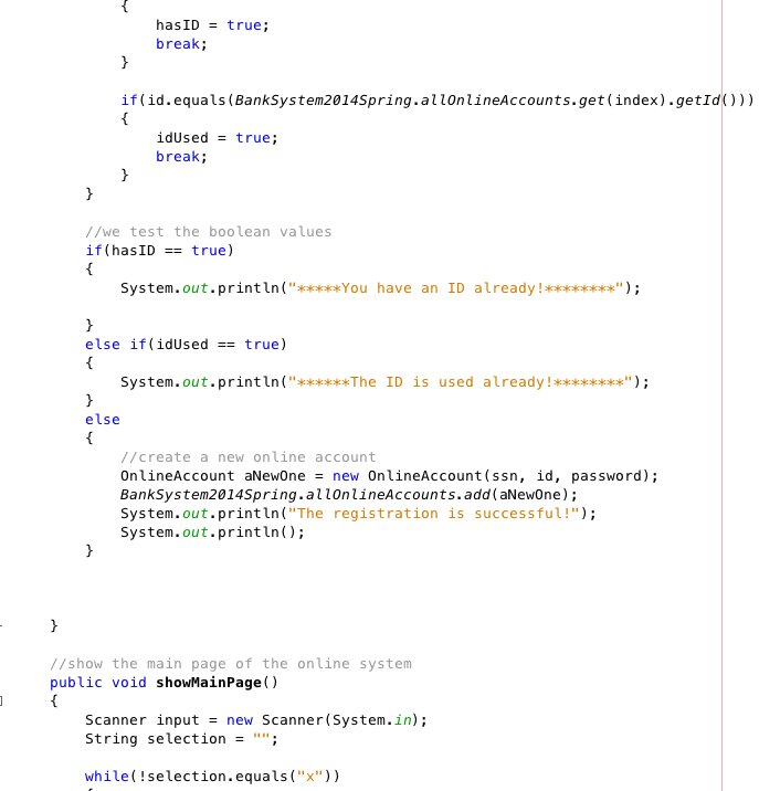 Solved Complete the login method in the | Chegg.com
