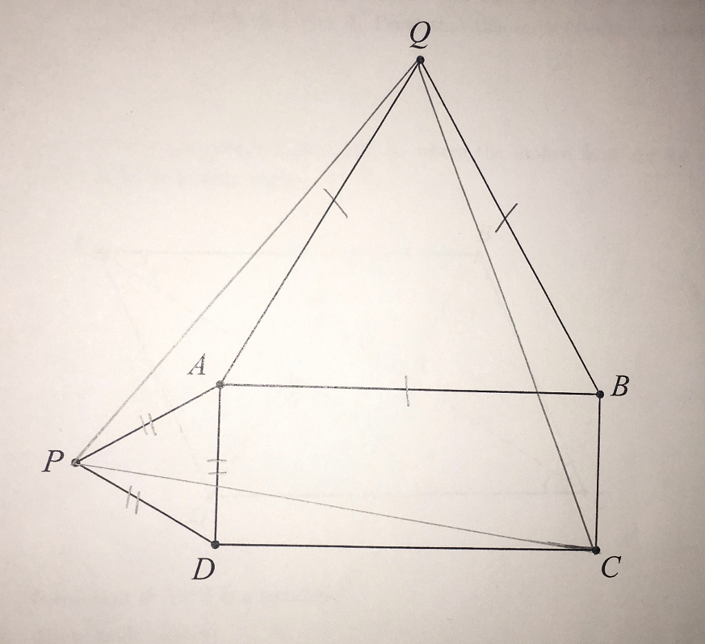 Solved If you draw rectangle ABCD, with two equilateral | Chegg.com