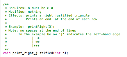 Solved Requires n must be 0 Modifies nothing Effects prints | Chegg.com