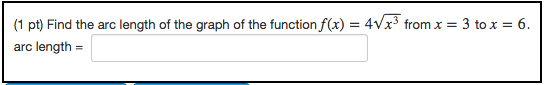 Solved Find The Arc Length Of The Graph Of The Function F Chegg solved-find-the-arc-length-of-the-graph-of-the-function-f-chegg