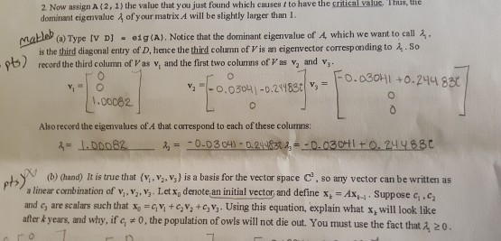 Solved have themical value i hus , the 2. Now assign A | Chegg.com
