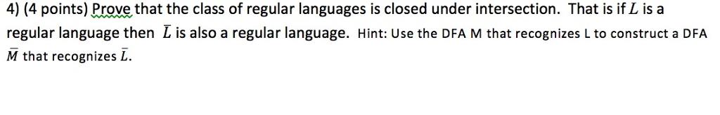 Solved Prove that the class of regular languages is closed | Chegg.com