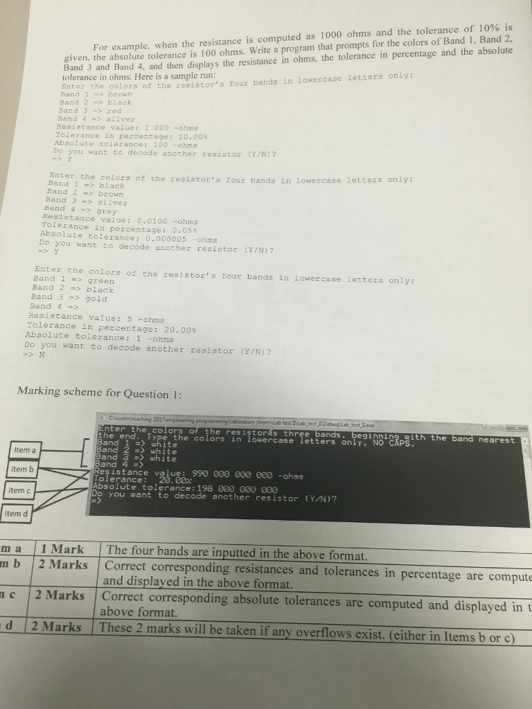 Solved I Have A Code Of A Program That Can Run And Need To 
