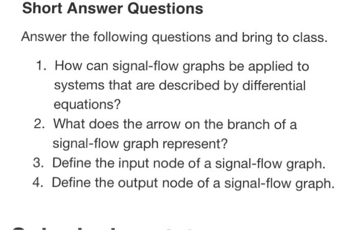Solved How can signal-flow graphs be applied to systems that | Chegg.com