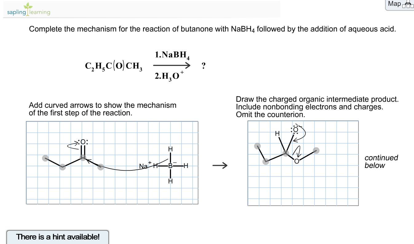 Solved Complete the mechanism for the reaction of butanone | Chegg.com