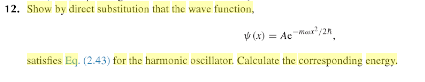 Solved 12. Show by direct substitution that the wave | Chegg.com