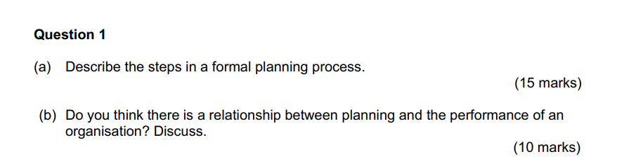 Solved Question 1 (a) Describe the steps in a formal | Chegg.com