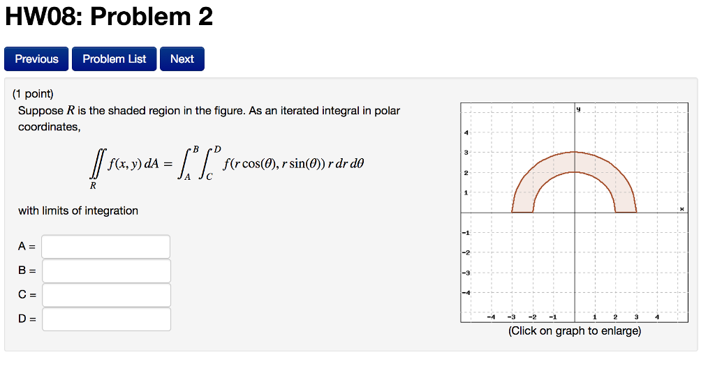 Solved HW08: Problem 2 Previous Problem List Next 1 point) | Chegg.com