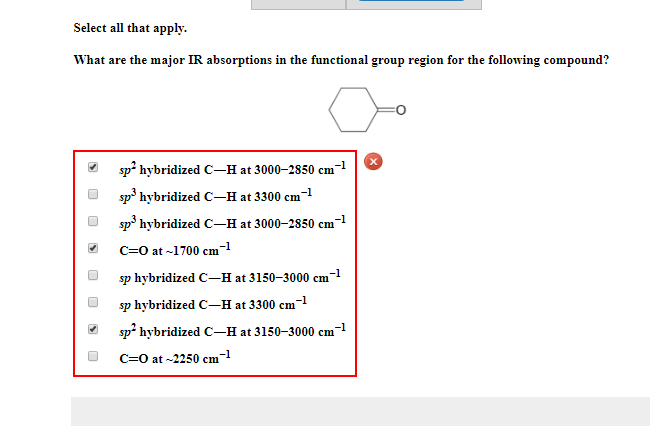 Solved Select all that apply What are the major IR | Chegg.com