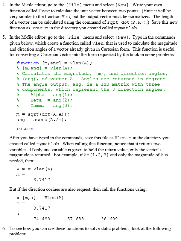 Solved Matlab Is A Software Package For High Performance