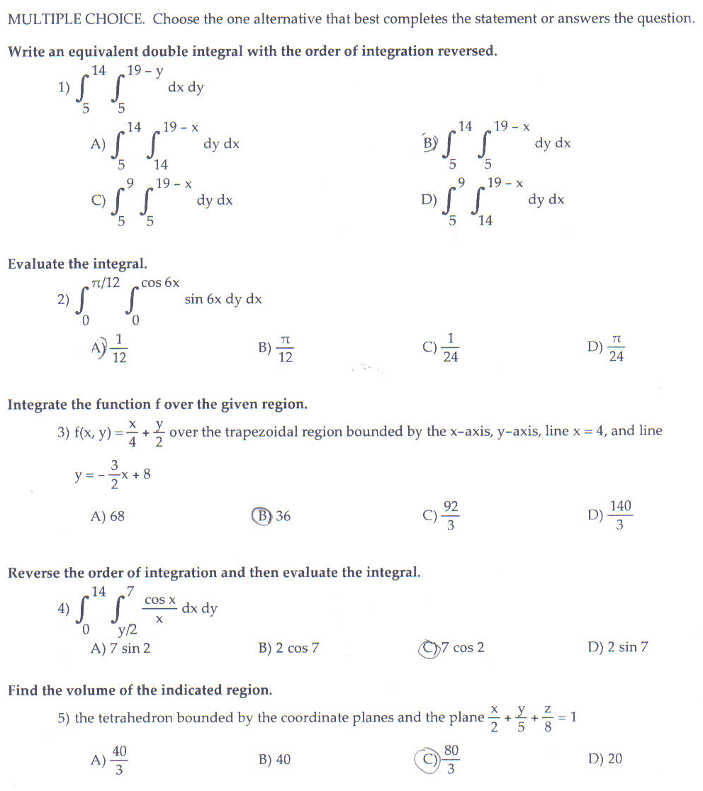 Evaluate the integral 1) Integral 8 1 integral ln x 0 | Chegg.com Evaluate the integral 1) Integral 8 1 integral ln x 0 | Chegg.com