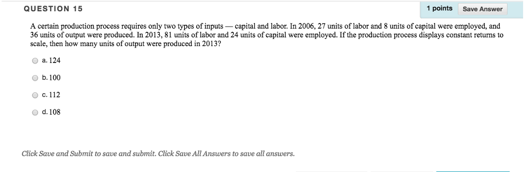 Solved QUESTION 11 1 pointsSave Answer Country A has a | Chegg.com Solved QUESTION 11 1 pointsSave Answer Country A has a | Chegg.com