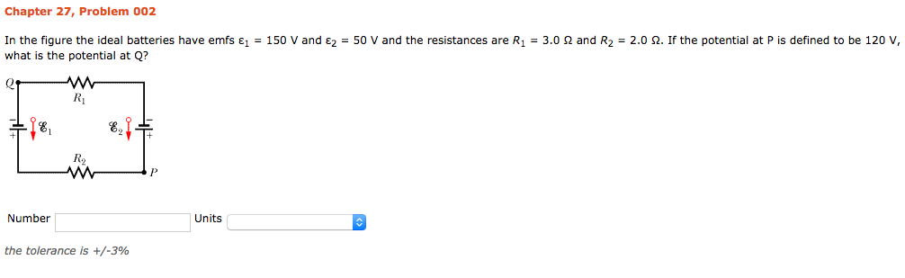 Solved Chapter 27, Problem 002 In the figure the ideal | Chegg.com