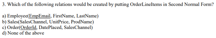 Solved Questions 1 7 Will All Deal With Normalizing A Table 4623