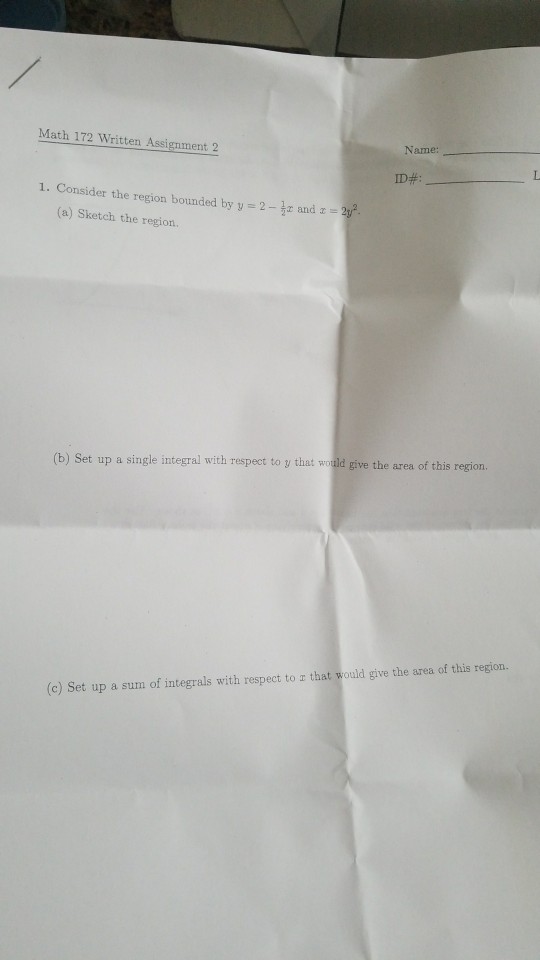 Solved Math 172 - Week 2 Lab 1 Exercises Spring 2018 | Chegg.com