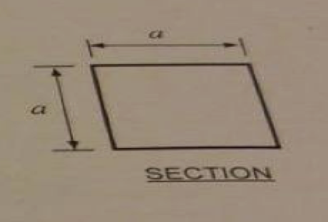 Solved Given: A short square tied reinforced concrete column | Chegg.com